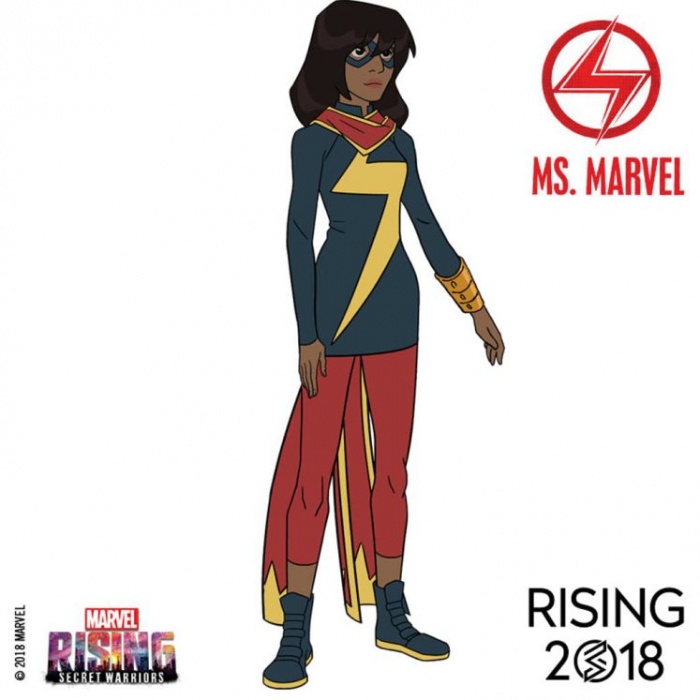 Marvel revela los diseños de los personajes de 'Marvel Rising'