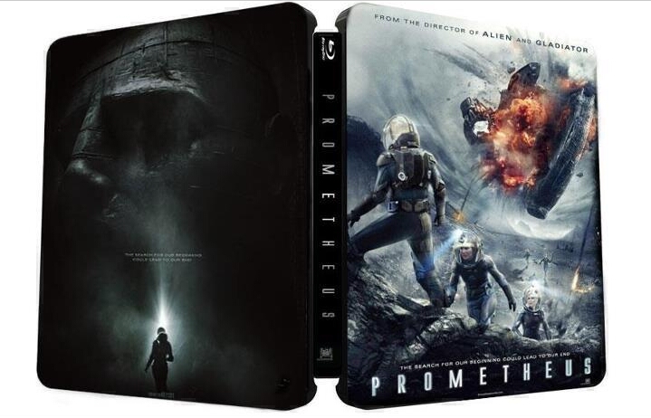 Prometheus Blu Ray Cover