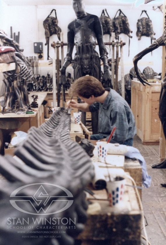 Increibles fotografias nunca vistas del proceso de creacion de la reina ...