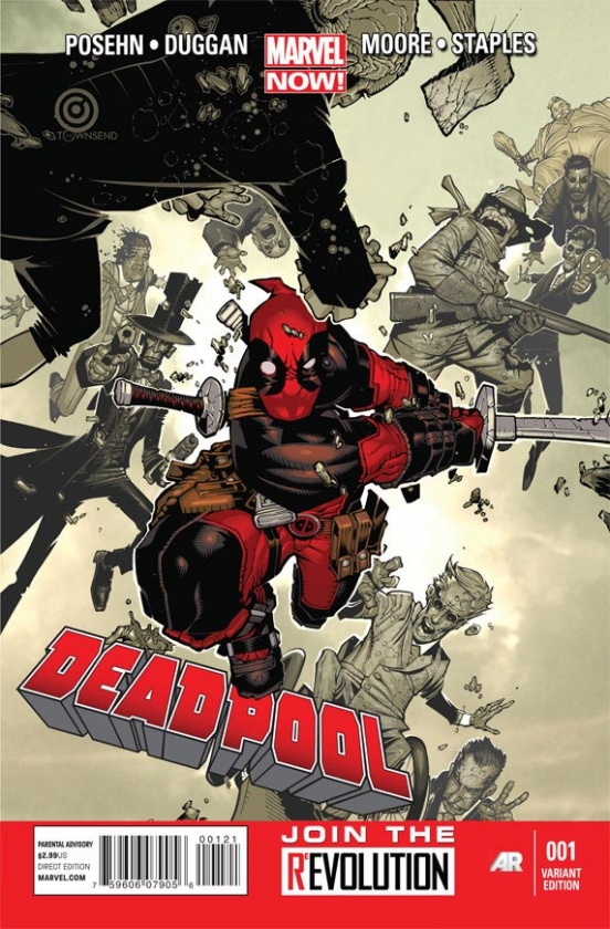 Marvel NOW! Deadpool ya tiene portada para su número 1