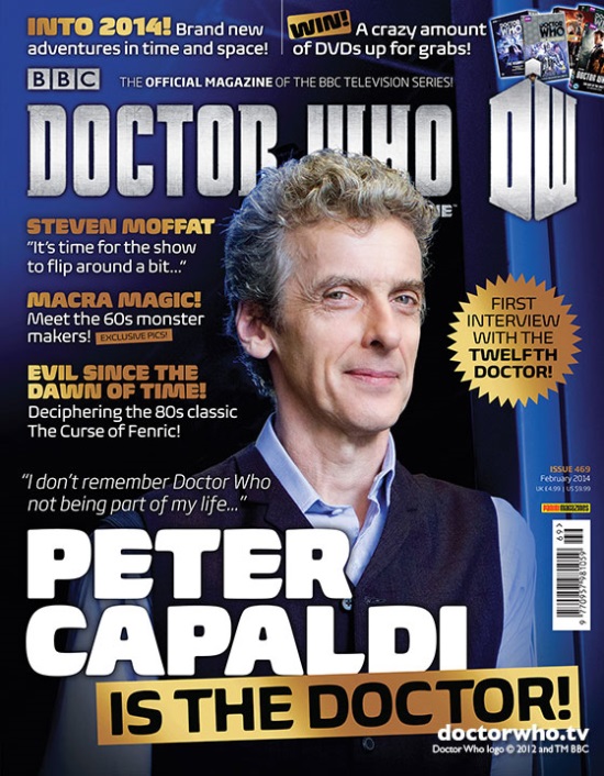 Primera imagen de Peter Capaldi como Doctor Who
