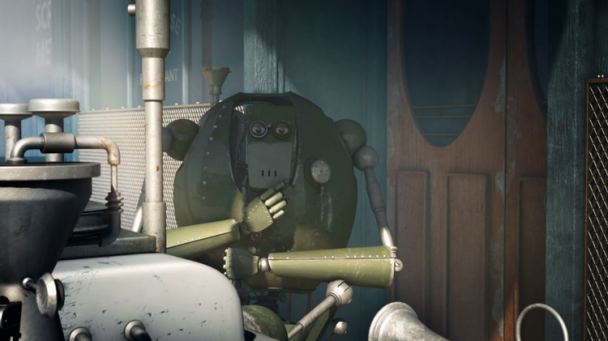 Bibo, un corto de un robot