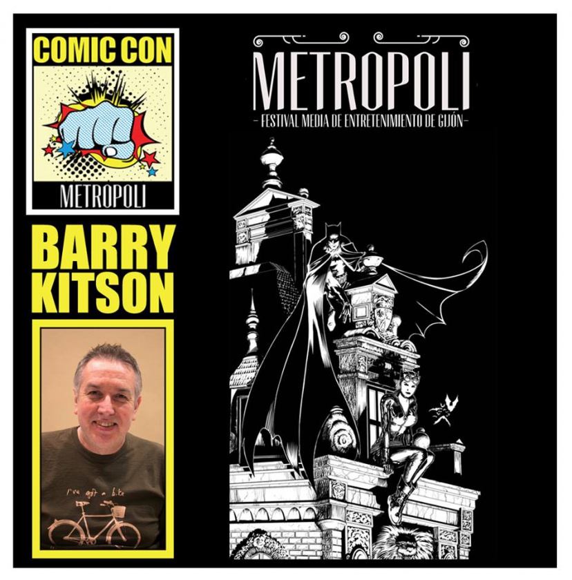 [MetrópoliComicCon] Barry Kitson también estará allí