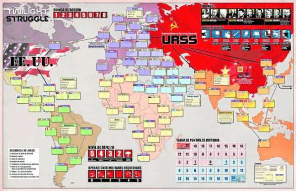 'Twilight Struggle', el mejor juego de mesa que existe