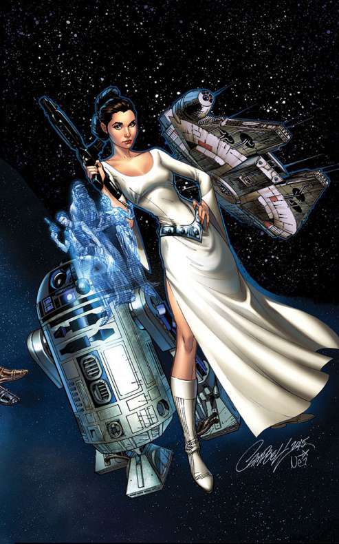 Primer vistazo a 'Princess Leia' #1