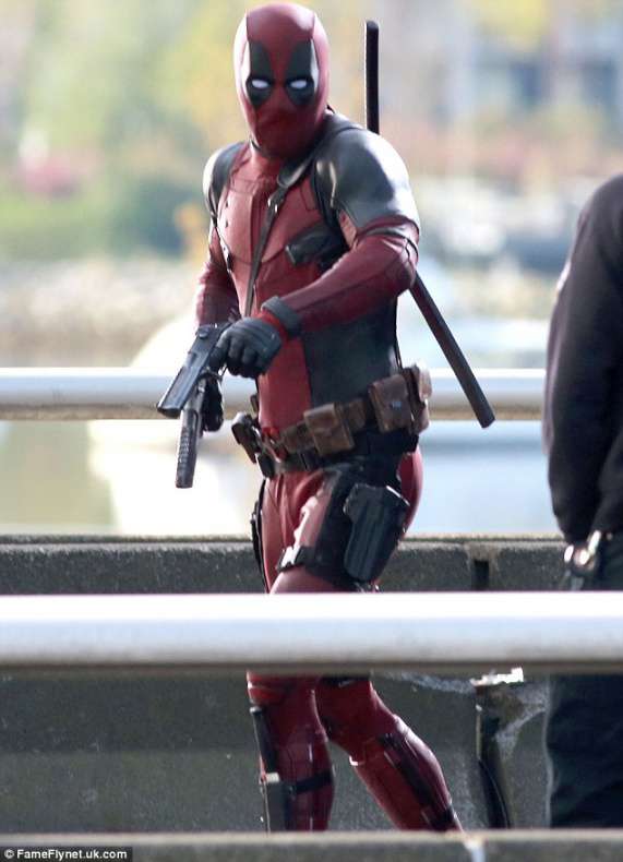 Nuevas imágenes y vídeos del set de rodaje de 'Deadpool'