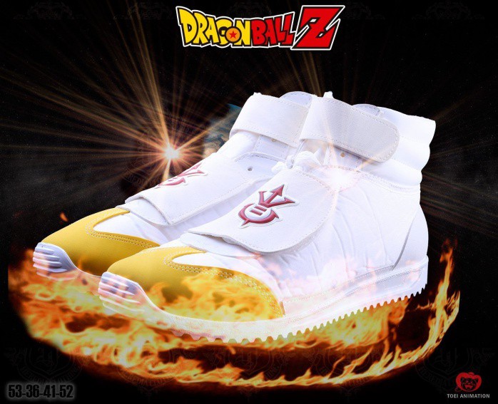 Conviértete en Super Saiyan con las zapatillas de 'Dragon Ball Z'
