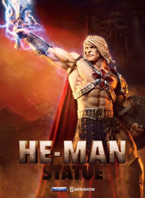 Imágenes detalladas de la nueva figura de Sideshow: He-Man