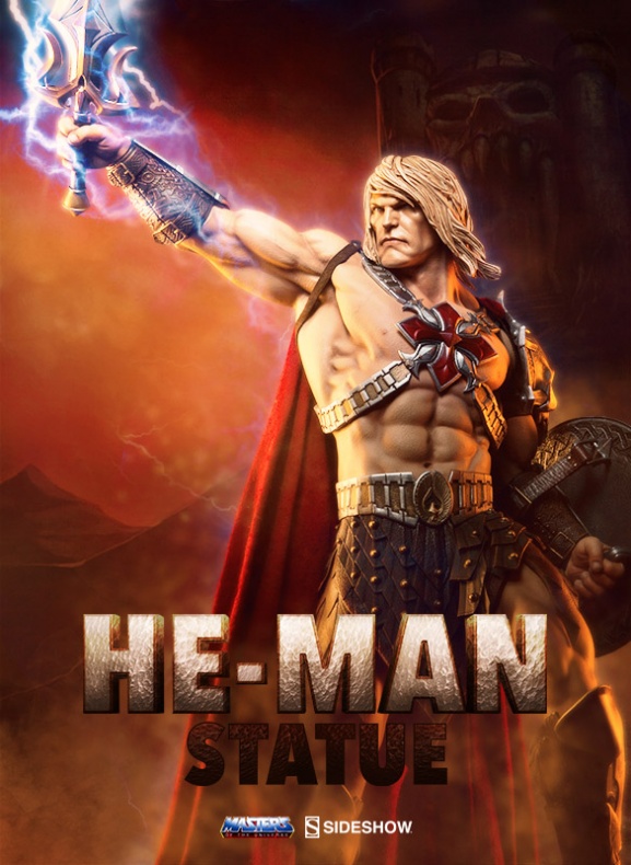 Imágenes detalladas de la nueva figura de Sideshow: He-Man