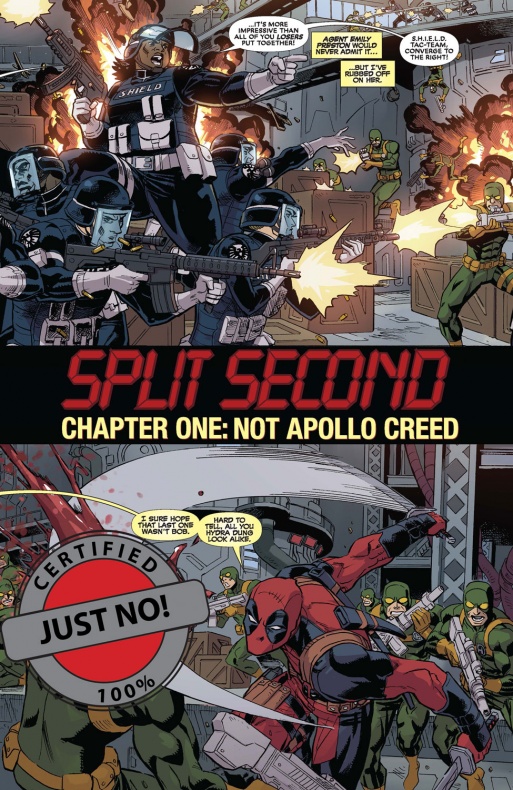 Vistazo al primer número de 'Deadpool & Cable: Split Second'