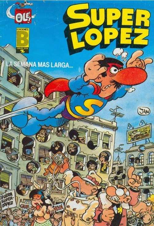 Los 12 mejores cómics de Superlópez