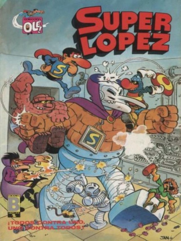 Los 12 mejores cómics de Superlópez