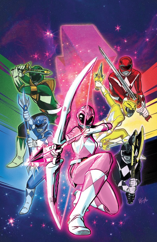 Nuevas portadas alternativas de 'Mighty Morphin Power Rangers' #1