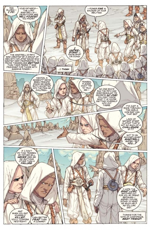 Preview del cómic 'White Sand' de Brandon Sanderson