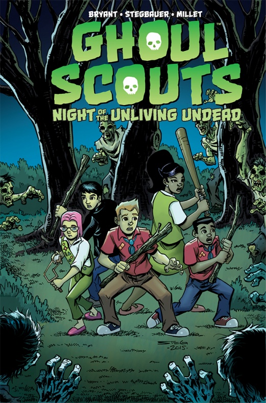 Avance de 'Ghoul Scouts: Night of the Unliving Undead' #1