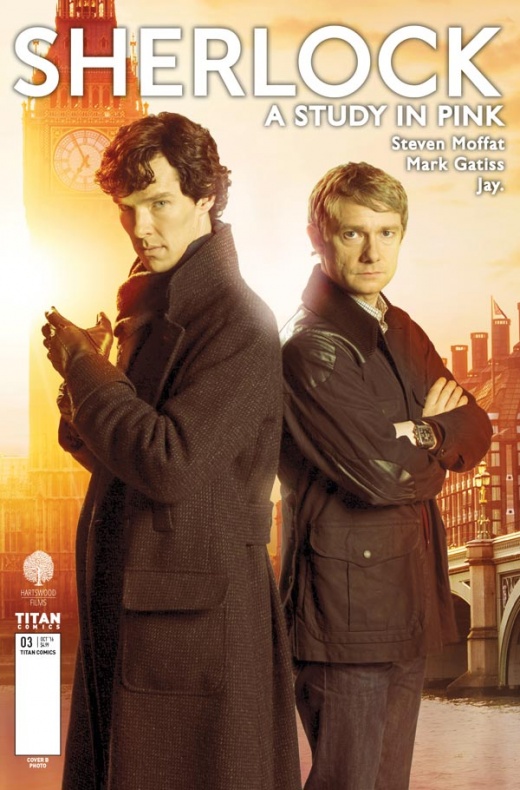 Avance del primer número de 'Sherlock: A Study in Pink'