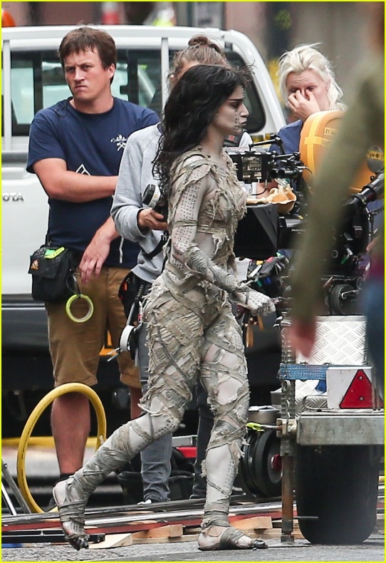 Primeras imágenes de Sofia Boutella en 'The Mummy'