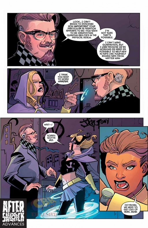 AfterShock Comics muestra un avance del primer número de 'Alters'