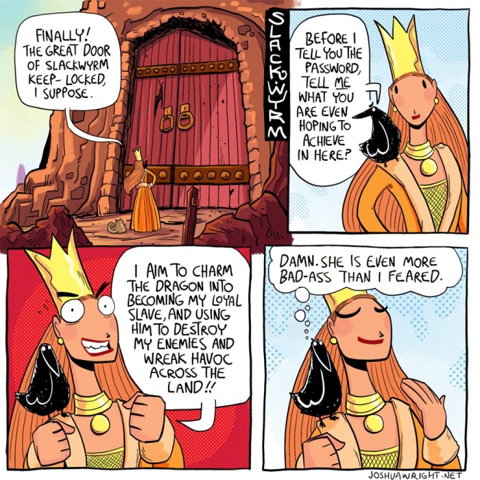 Descubre 'Slack Wyrm Comics', un cómic digital diferente