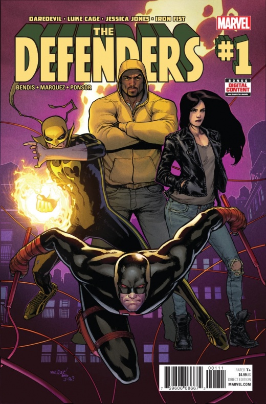 Primer vistazo a 'The Defenders' #1