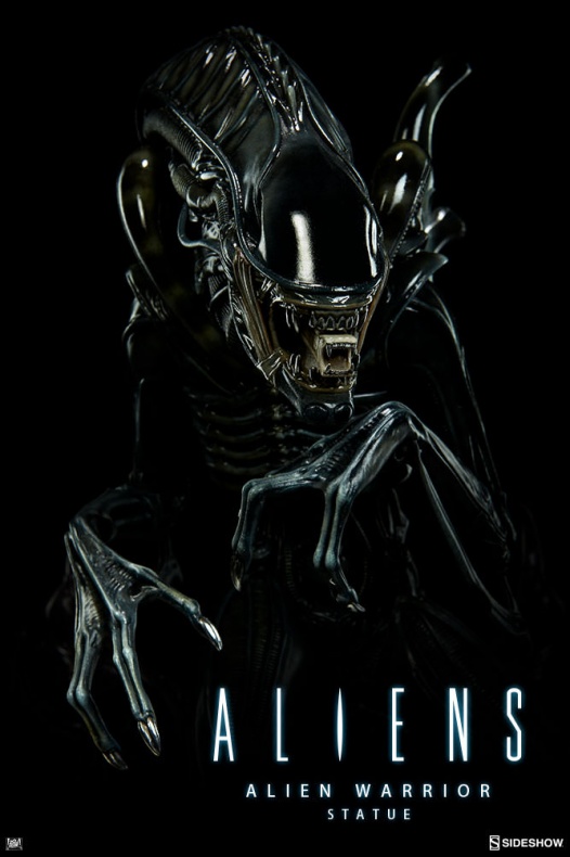 Sideshow presenta una estatua del Alien Warrior | cosasdesuperheroes