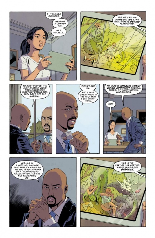 Primer vistazo a 'Imaginary Fiends', el regreso al terror de Tim Seeley