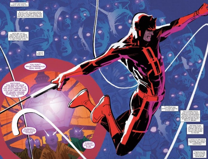 Daredevil revela un gran secreto en el 'Defenders' #8