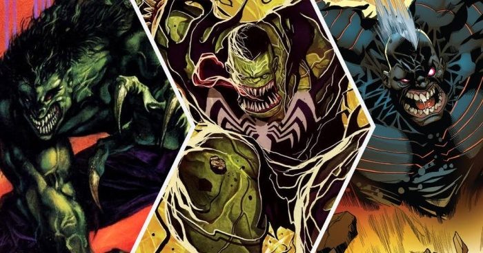 8 versiones de Hulk que son mucho más fuertes que el original