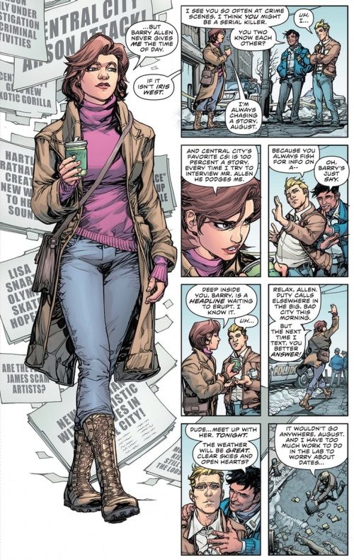 Se desvelan las primeras páginas de The Flash: Year One