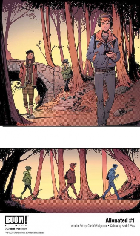 Alienated será la nueva serie de cómics de BOOM! Studios