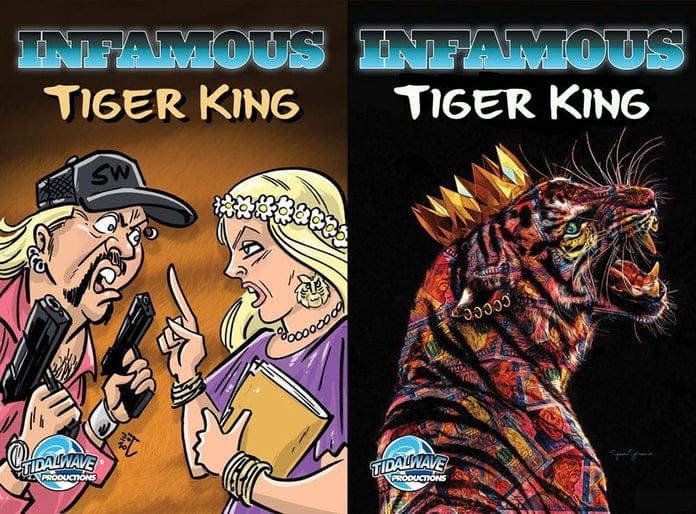 Un nuevo cómic sobre Tiger King está en camino