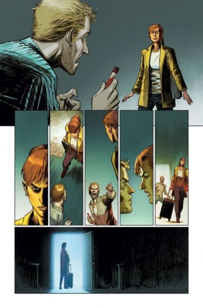 Batman y Kirk Langstrom luchan en el cómic de Man-Bat