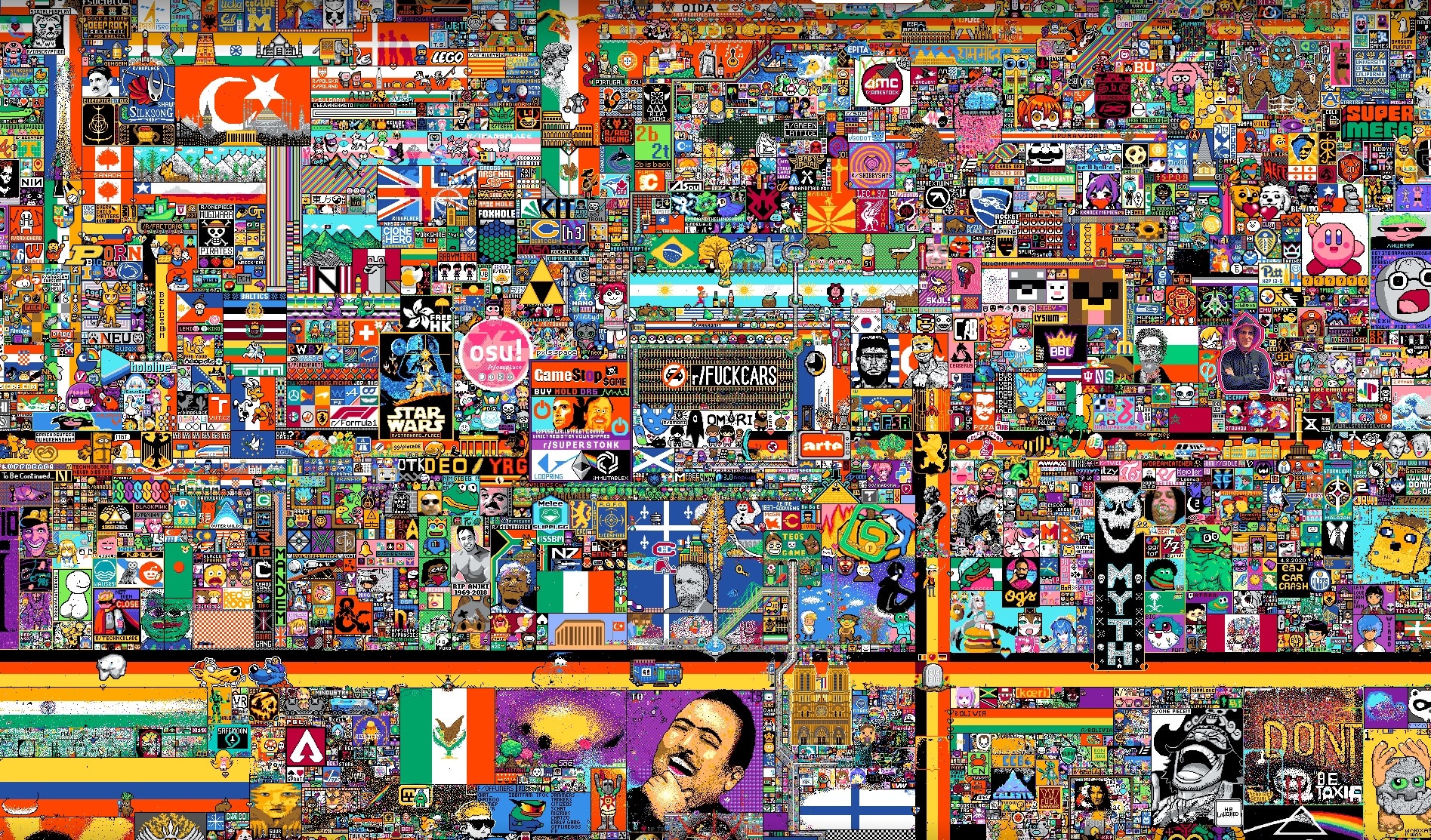 ¿Qué es Reddit Place? Descubre la guerra de píxeles de la que todo el ...