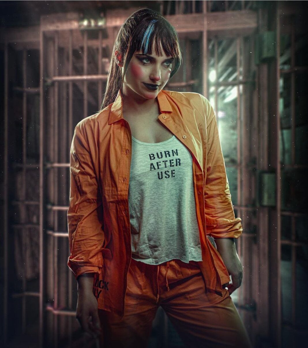 La cosplayer Lis Wonder mete a Punchline, la nueva novia del Joker, en ...