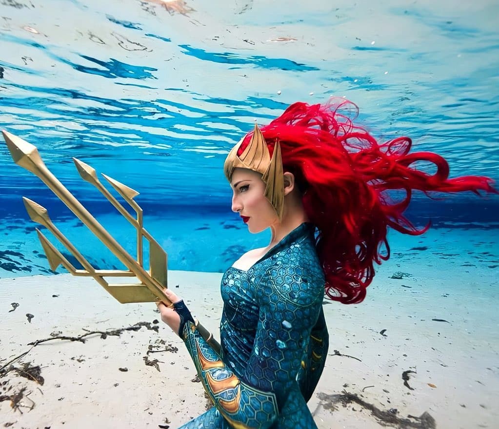 El increíble cosplay de Mera de Cassandra Ariel que te hará olvidar a ...
