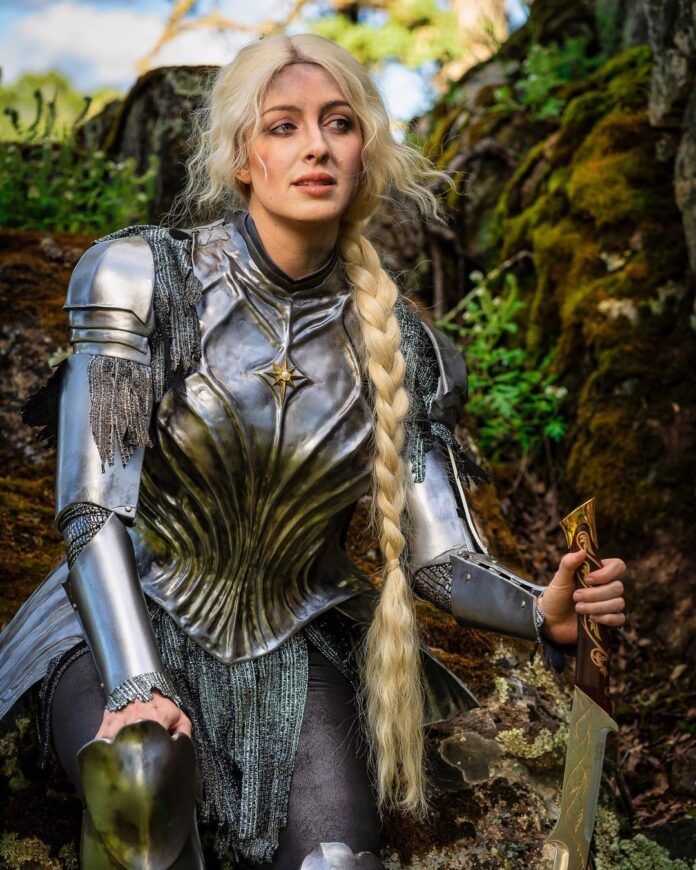El increíble cosplay de Galadriel de Alyssa Hope Wise que recrea a la ...