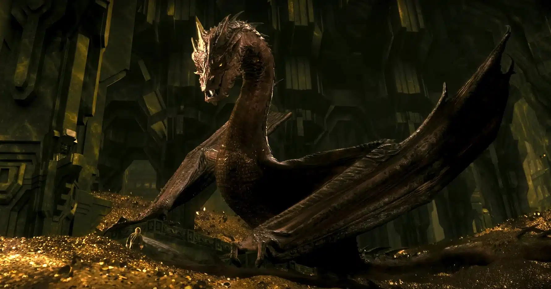 Los Dragones De El Señor De Los Anillos Se Meriendan A Los De Juego De