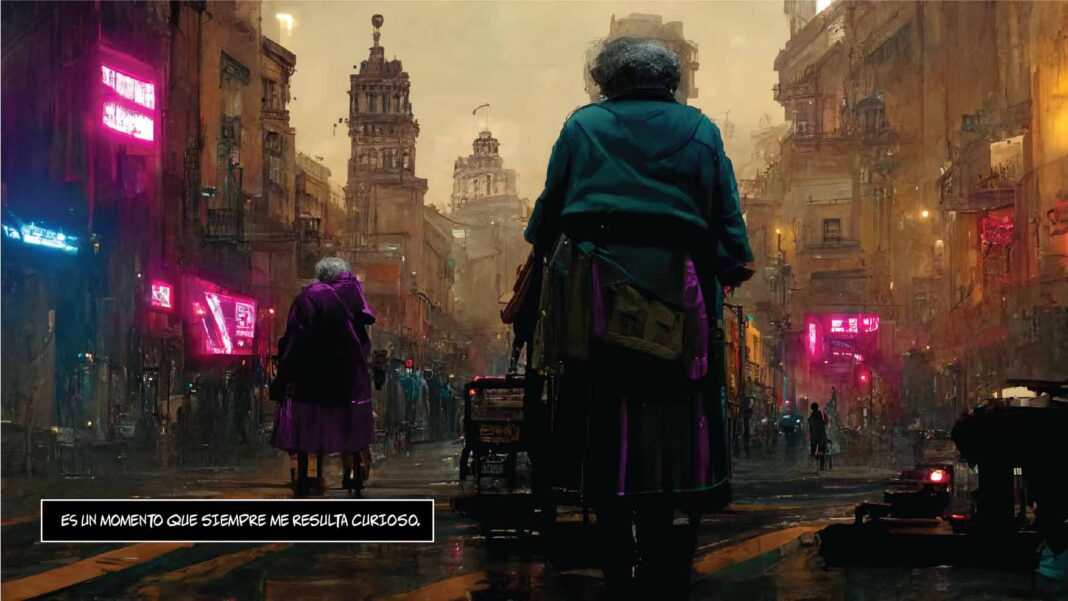 Gatas, el primer cómic creado por Inteligencia Artificial en España
