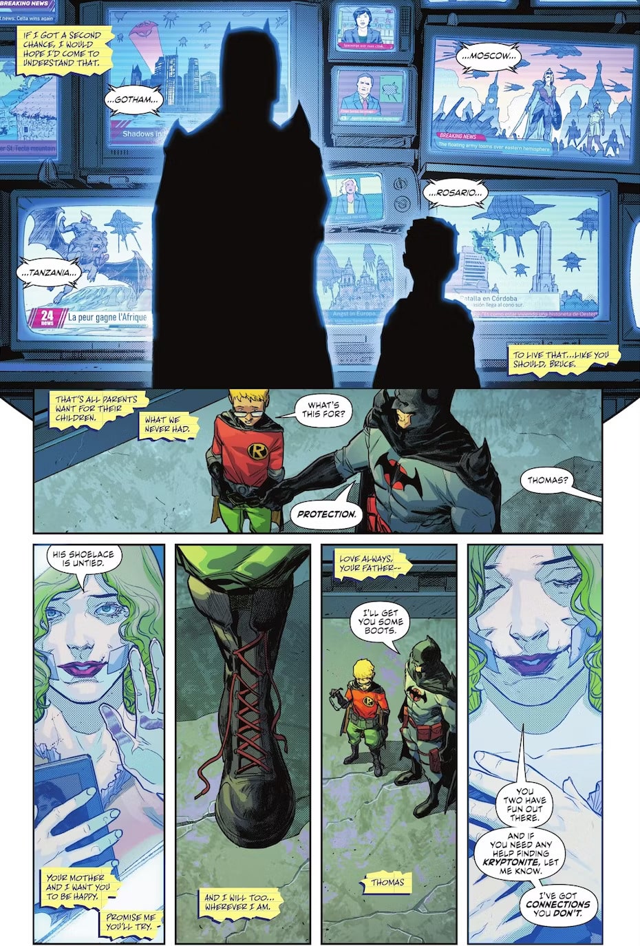 Se revela el mensaje completo que Thomas Wayne le envió a Bruce/Batman ...