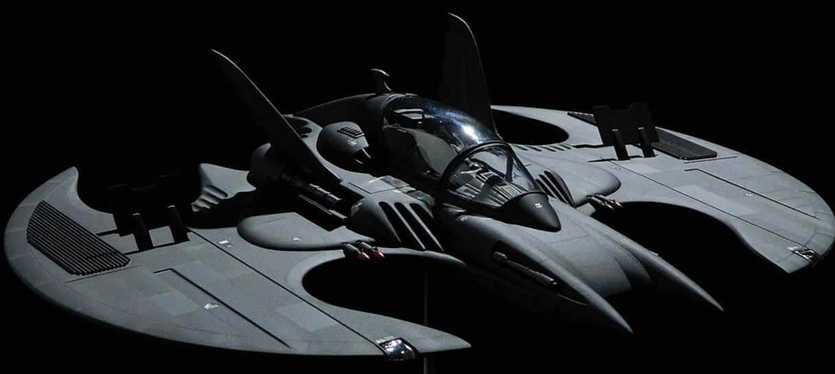 Flash es el primer testigo del nuevo Batwing del Batman de Michael Keaton