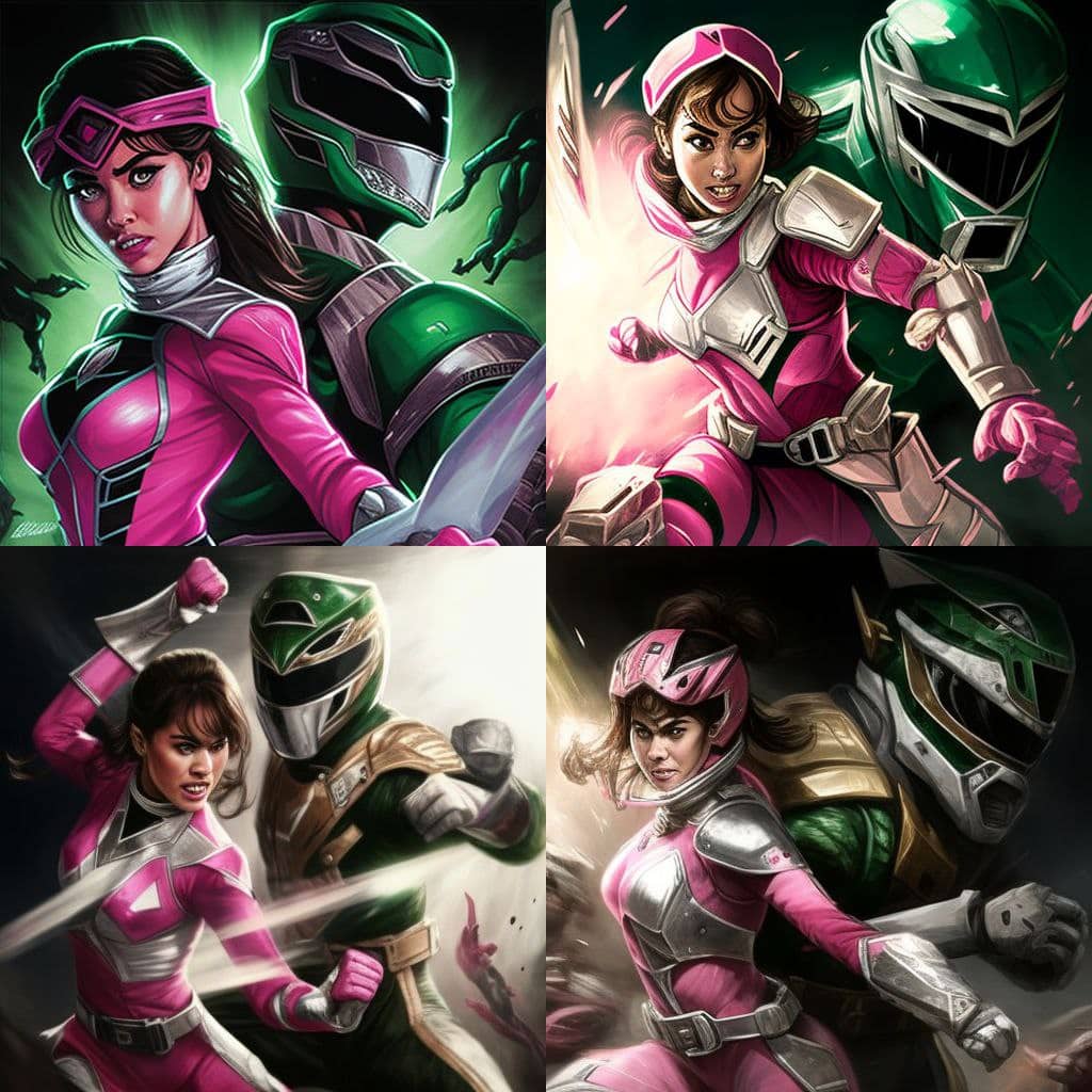 ¿Un anime de los Power Rangers? Retamos a una IA a que lo haga realidad