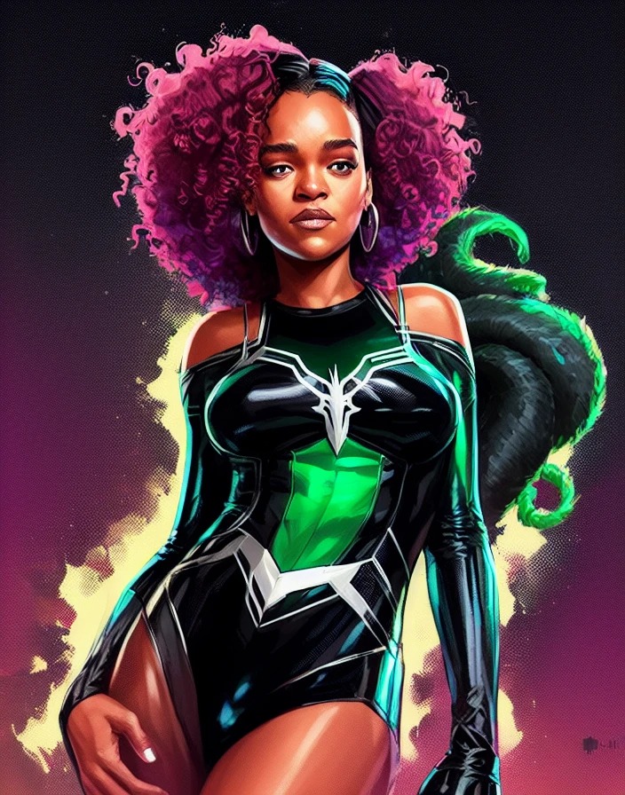 Spider-Ri: Rihanna como superheroína de Marvel Comics gracias a una ...