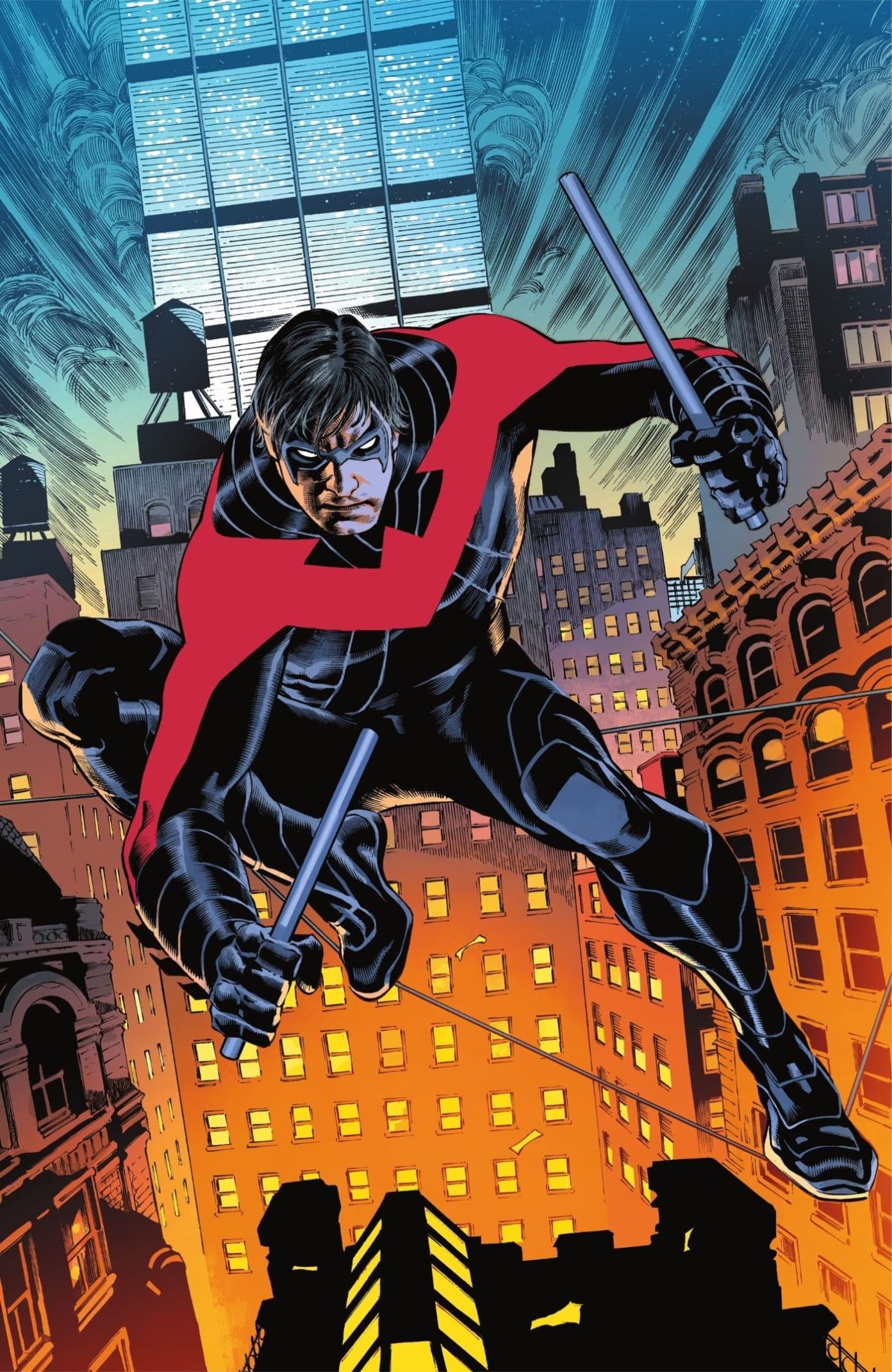Nightwing celebra un tributo a todos sus uniformes en su número #100
