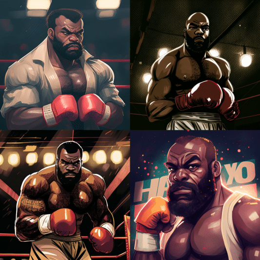 Todos los personajes de Rocky Balboa en versión anime gracias a la IA ...