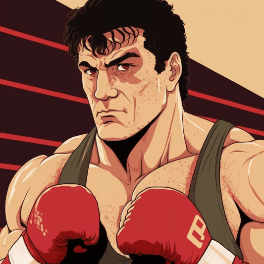 Todos los personajes de Rocky Balboa en versión anime gracias a la IA ...