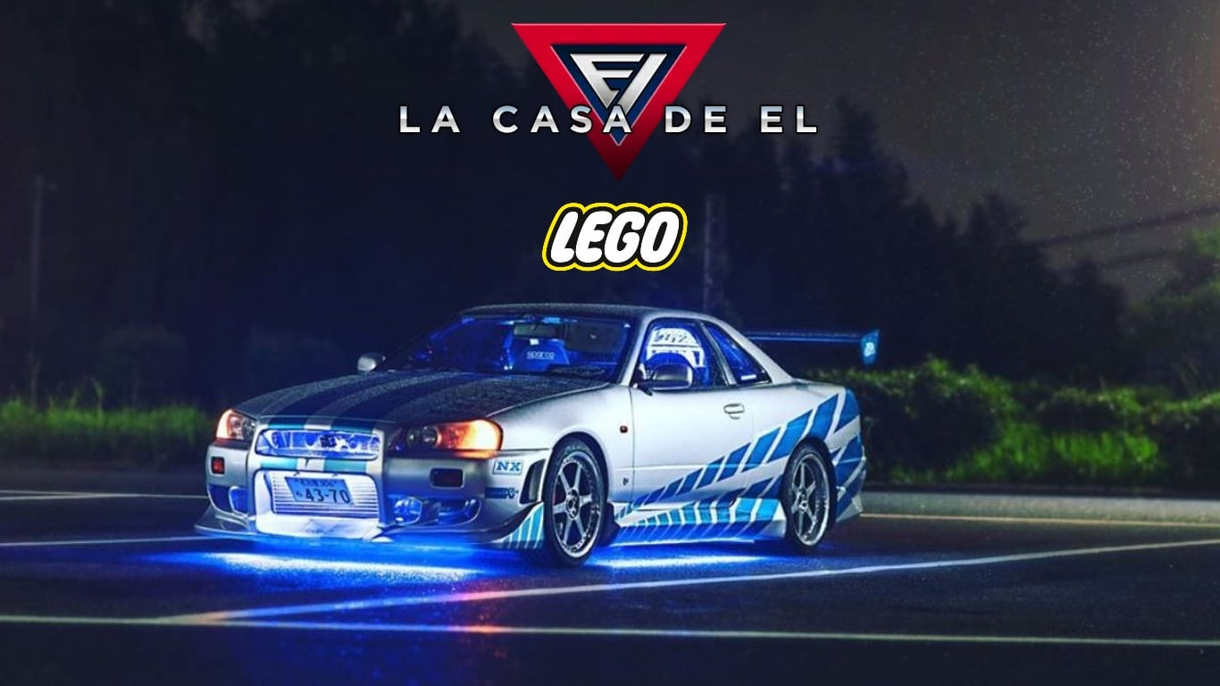 LEGO lanza el icónico Nissan Skyline R34 GT-R de Paul Walker en 2 Fast ...