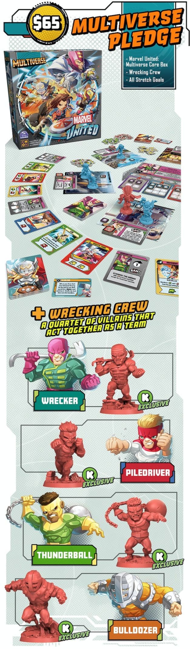 Marvel United se abre al multiverso en una campaña de mecenazgo en ...