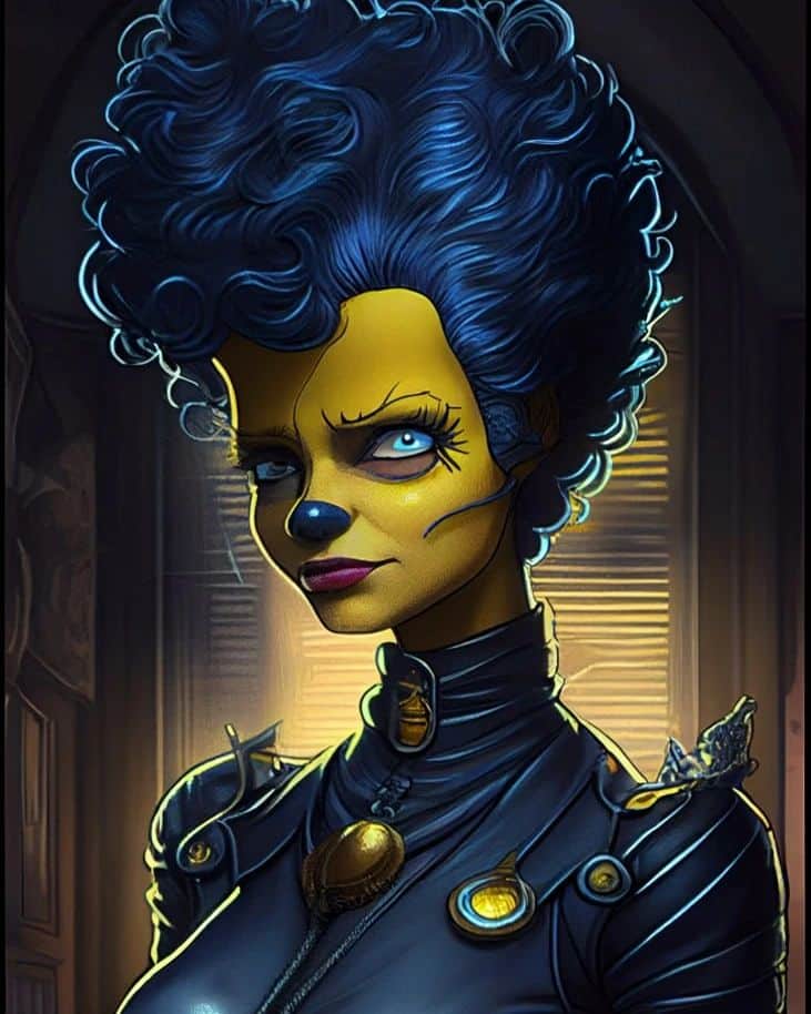 Espectacular sinergia entre 10 personajes del Universo DC y Los Simpson