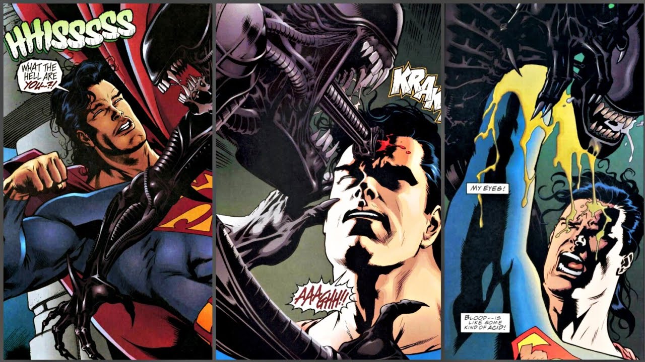 Los 5 crossovers más locos de Alien en el cómic