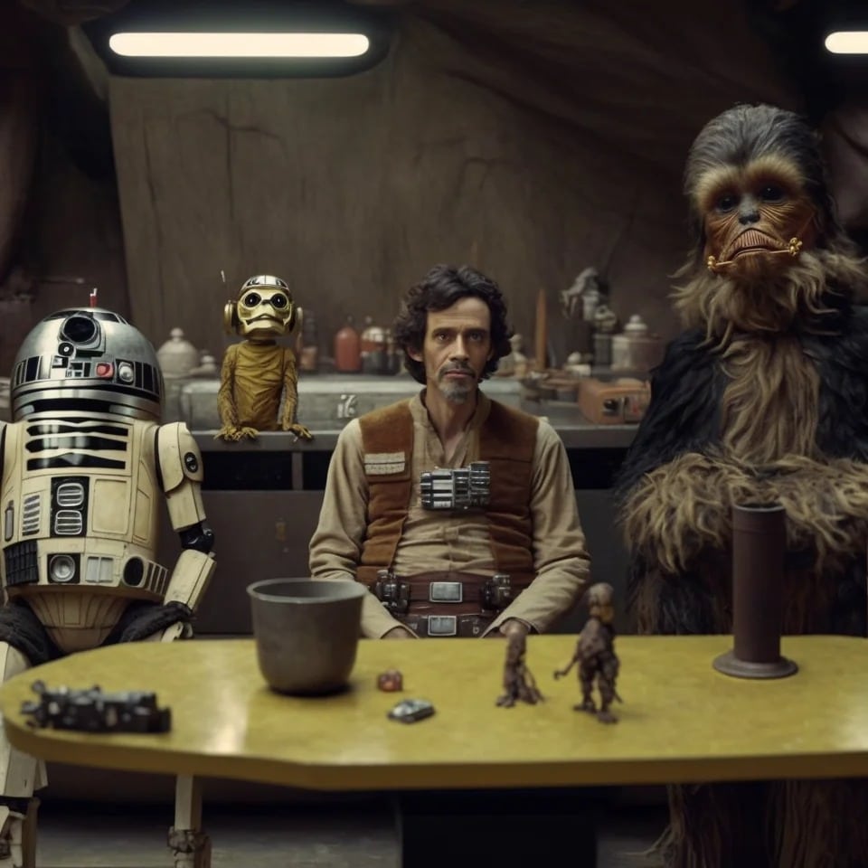 ¿Cómo sería Star Wars si Wes Anderson hubiera dirigido la saga?